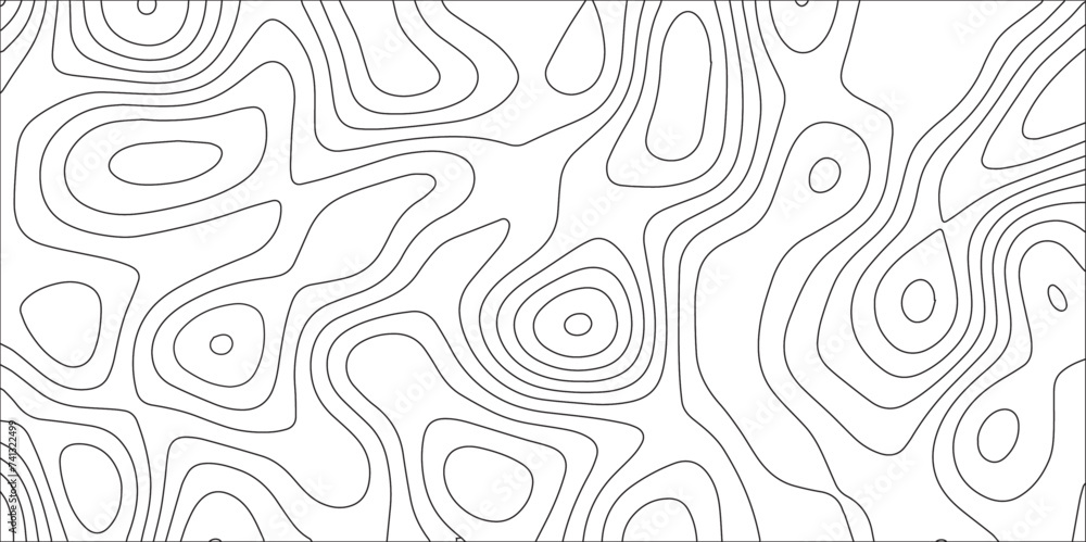 abstract topographic vector white lines pattern. Topographic map patterns, topography line map ...