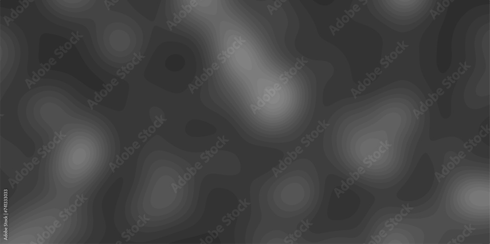 Gray Stylized topographic contour map. Geography scheme and terrain ...