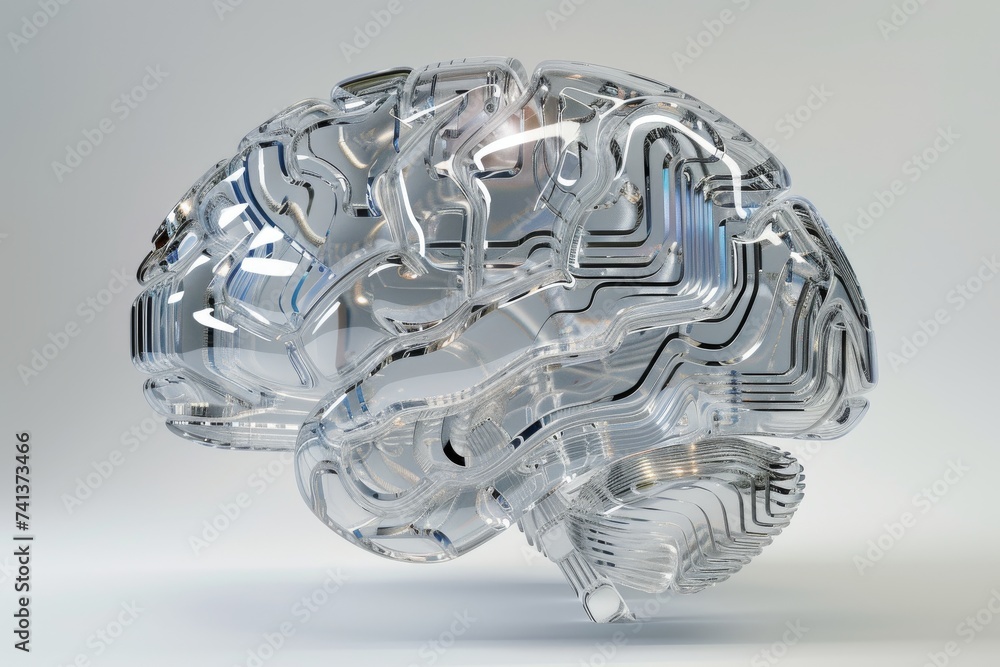 AI Brain Chip ai agility. Artificial Intelligence gas laser mind epic ...