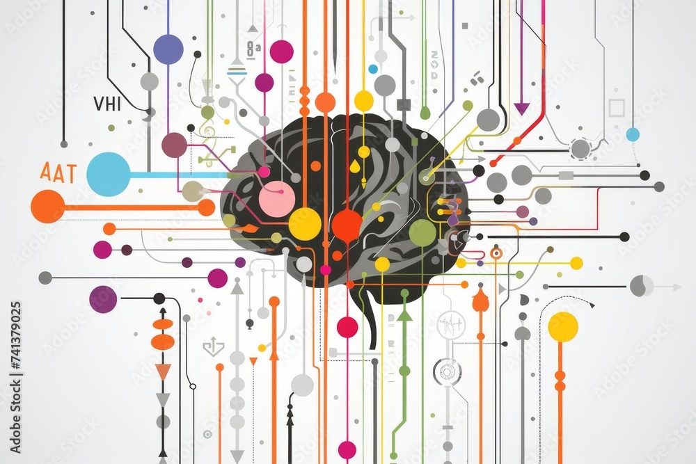 AI Brain Chip motor neurons. Artificial Intelligence ct report mind ...