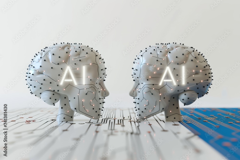 AI Brain Chip thermal design power. Artificial Intelligence action ...