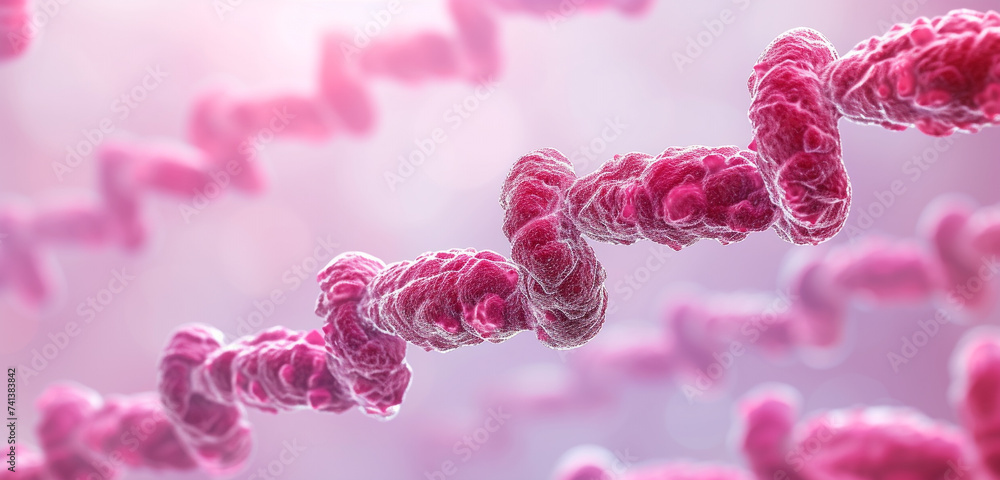 Graphic representation of metaphase I in meiosis, with chromosomes ...