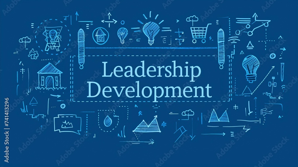 A banner where the text "Leadership Development" is showcased as a ...