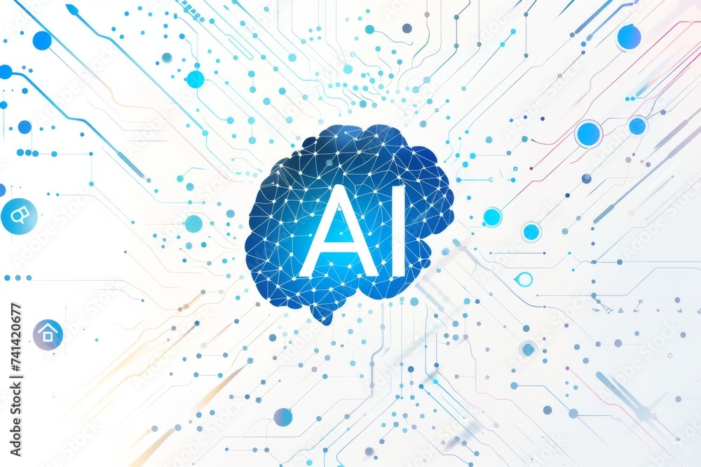 AI Brain Chip backup server. Artificial Intelligence neurological ...