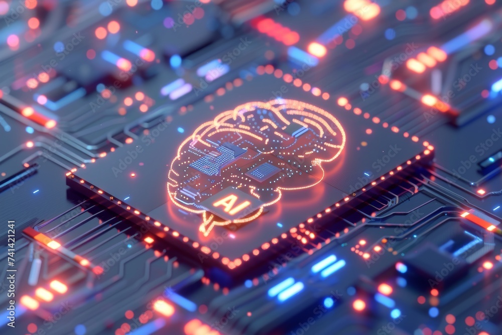 AI Brain Chip healthtech startups. Artificial Intelligence excitatory ...