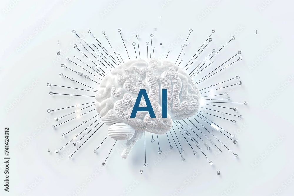AI Brain Chip quantum safe standard. Artificial Intelligence ...