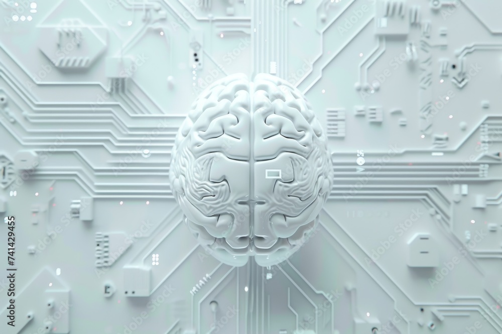 AI Brain Chip neurotransmitter modulation system. Artificial ...