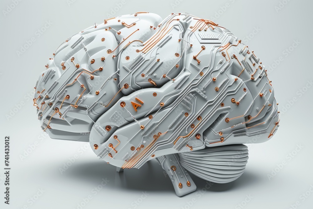 AI Brain Chip public cloud. Artificial Intelligence wafer inspection ...