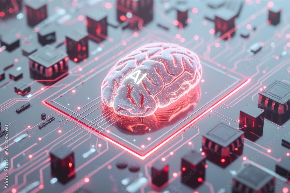 AI Brain Chip cognitive computing development. Artificial Intelligence ... AI Brain Chip cognitive computing development. Artificial Intelligence ...