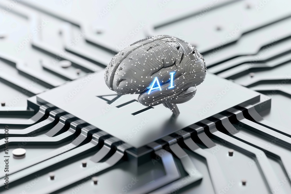 AI Brain Chip multiple intelligences. Artificial Intelligence ...