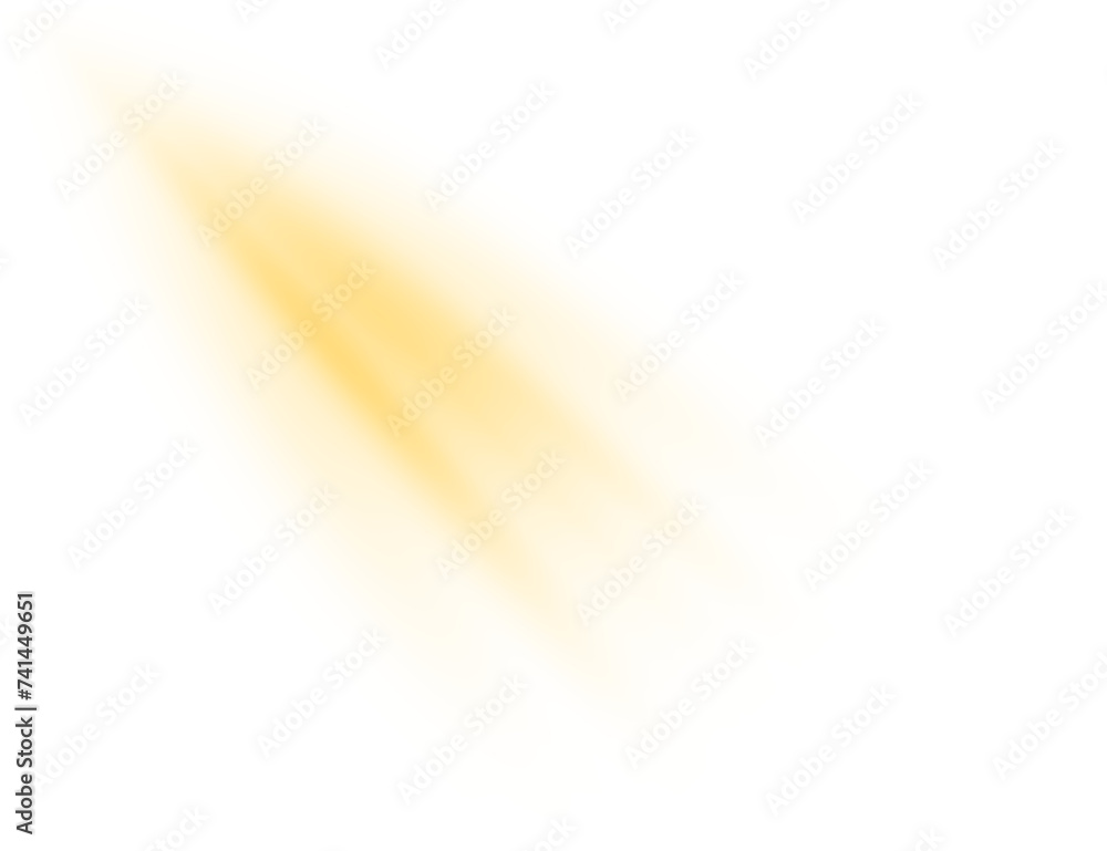 Overlays, overlay, yellow light ray , effects sunlight, lens flare ...