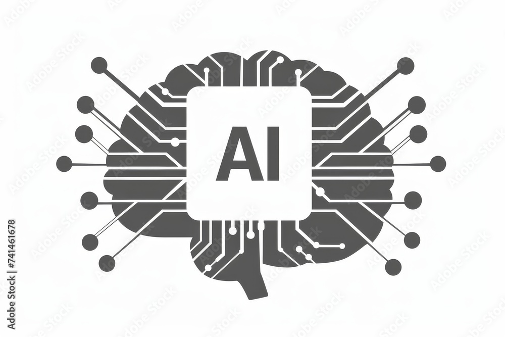 AI Brain Chip divide and conquer. Artificial Intelligence software ...
