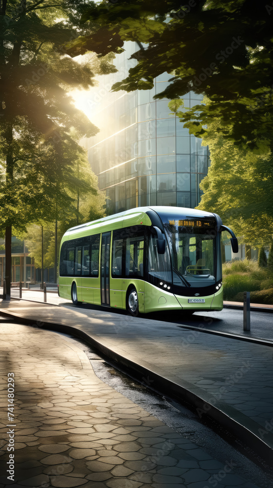 Sustainable travel: Showcasing electric buses in urban transport ...