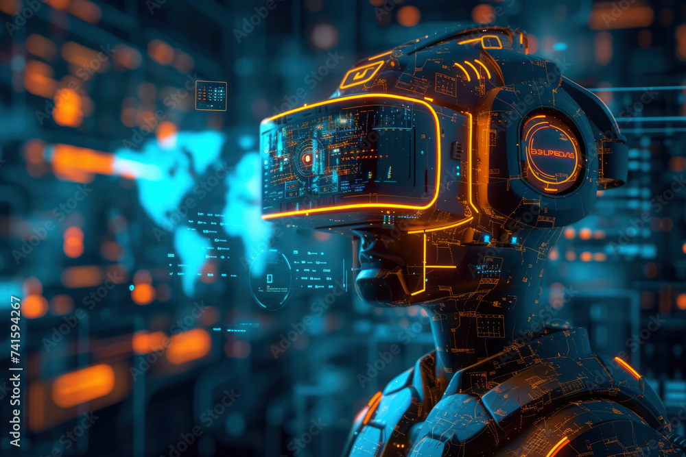 Augmented Reality (AR) and Virtual Reality (VR): CGI is integrated into ...