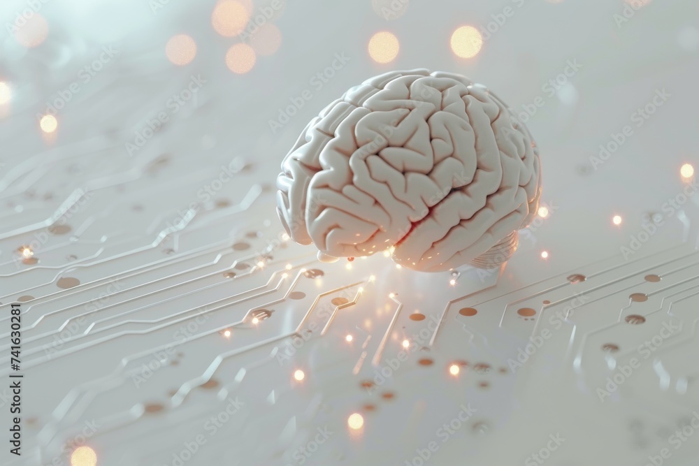 AI Brain Chip nanotechnology. Artificial Intelligence healthtech events ...