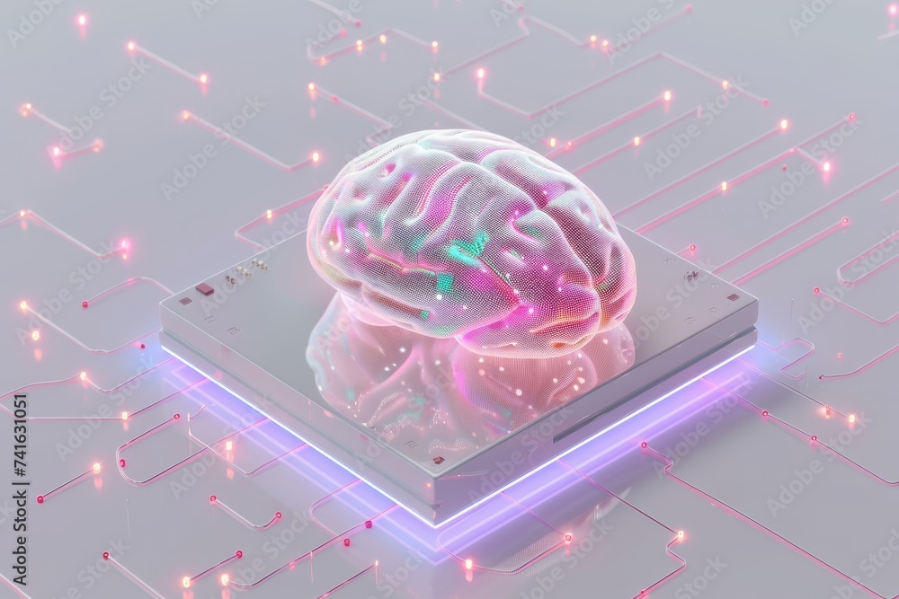 AI Brain Chip medical device testing. Artificial Intelligence pet ct ... AI Brain Chip medical device testing. Artificial Intelligence pet ct ...
