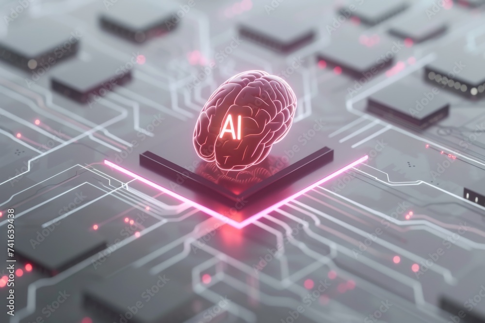 AI Brain Chip histamine. Artificial Intelligence neuromodulators human ...