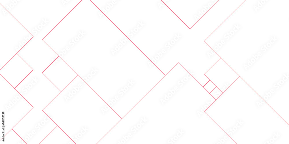 Abstract red and white blueprint background architecture and technology ...