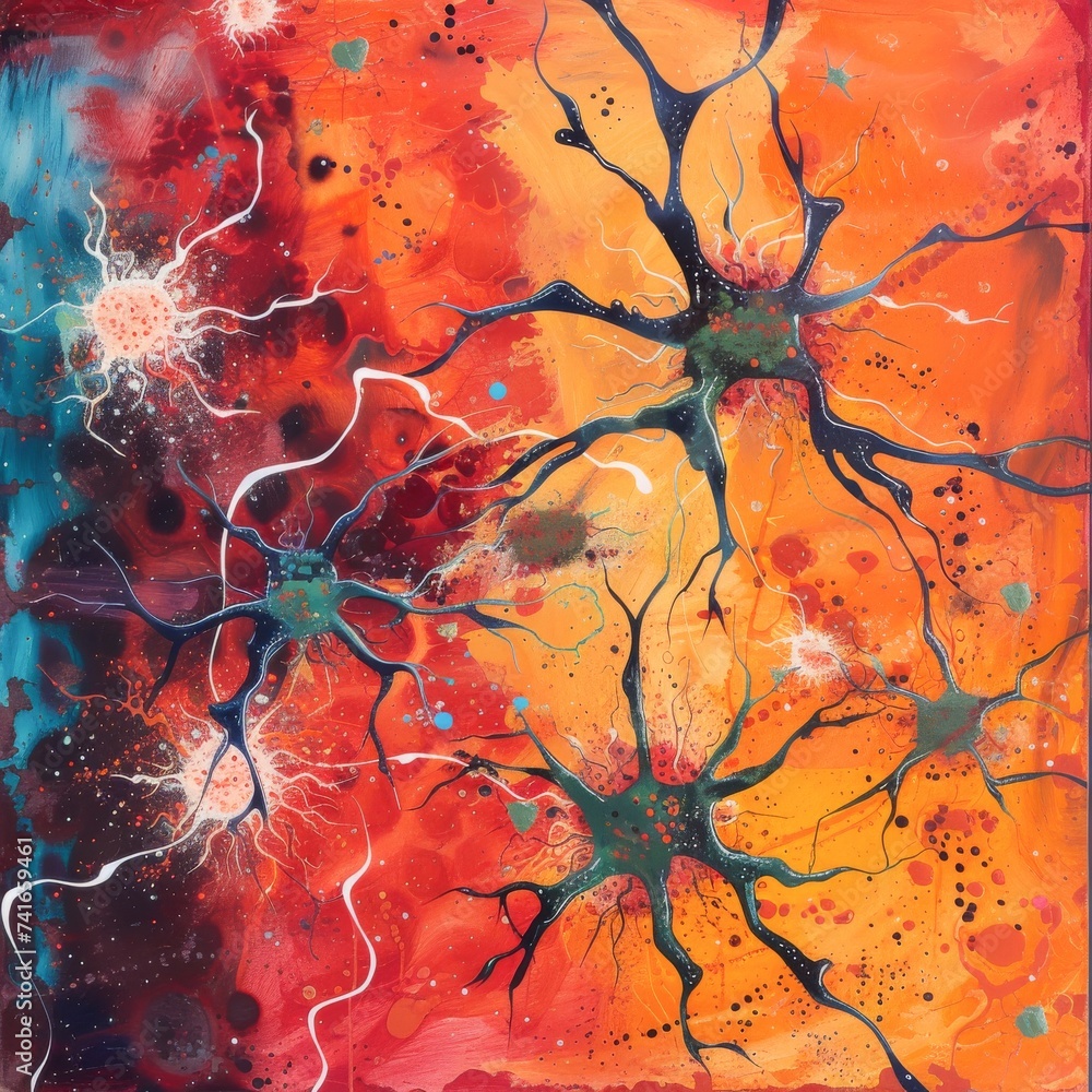 Depicting the complex neural pathways involved in language processing ...