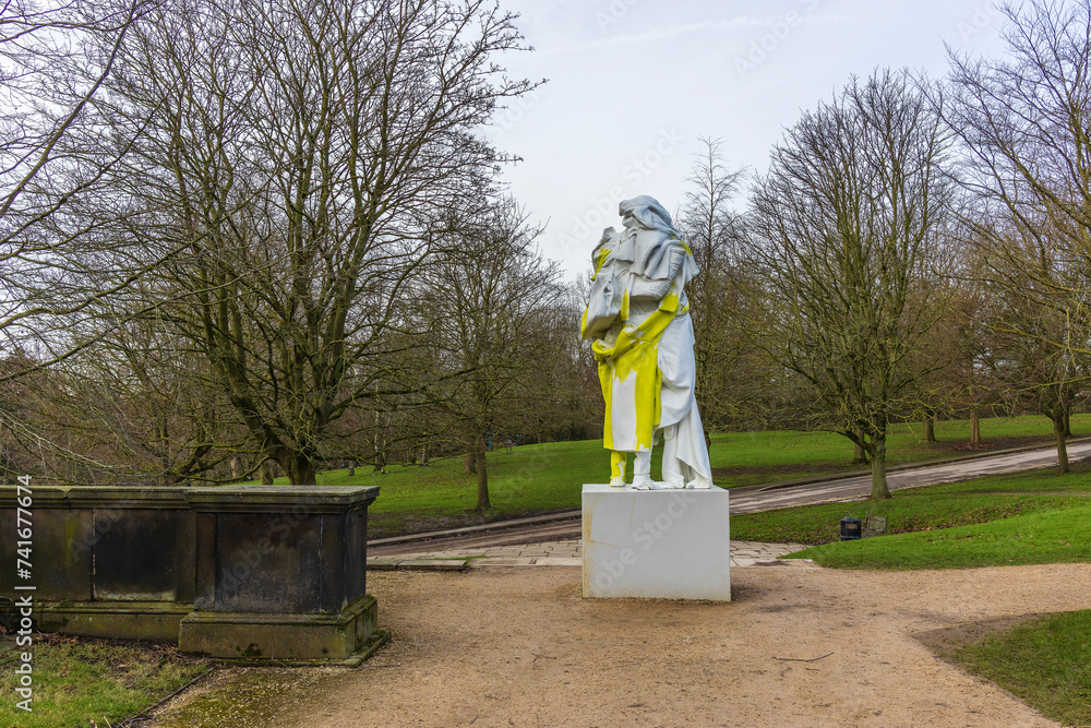 Erwin Wurm bronze Balzac (2023) sculpture shown for the first time, the ...