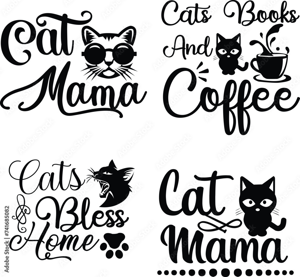 cat svg bundle, cat svg design, Cat Svg,Kitten Svg,Gifts for Pets,Mega ...