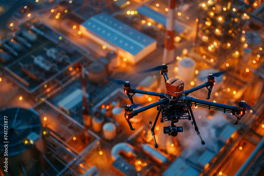 Autonomous Drone Surveillance at Twilight Over Industrial Complex: A ...
