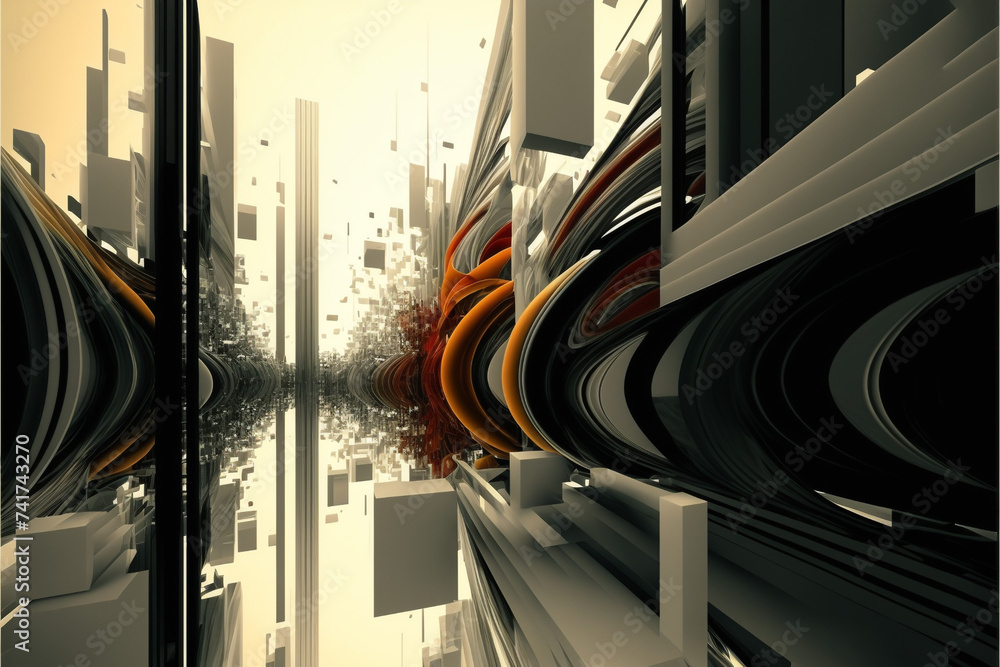 Illustrated with vibrant colors and captured in a contemporary art ...