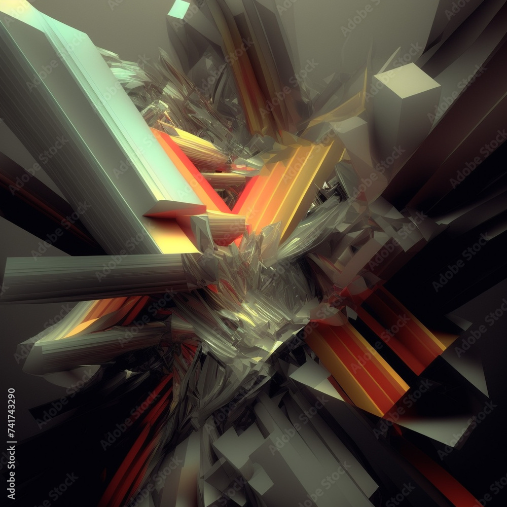 Illustrated with vibrant colors and captured in a contemporary art ...