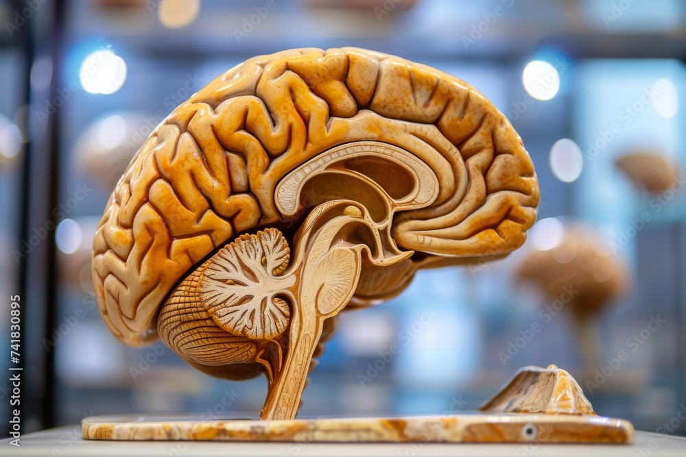 AI Brain Chip data processing best practice. Artificial Intelligence neuronal disorders mind ...