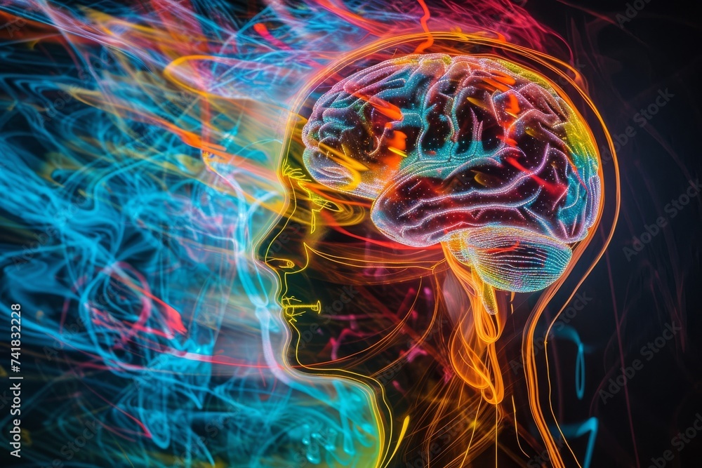 AI Brain Chip ic. Artificial Intelligence neurochip mind neurological ...