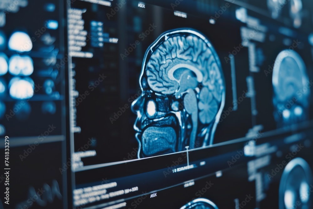 AI Brain Chip mental toughness. Artificial Intelligence edge computing ...