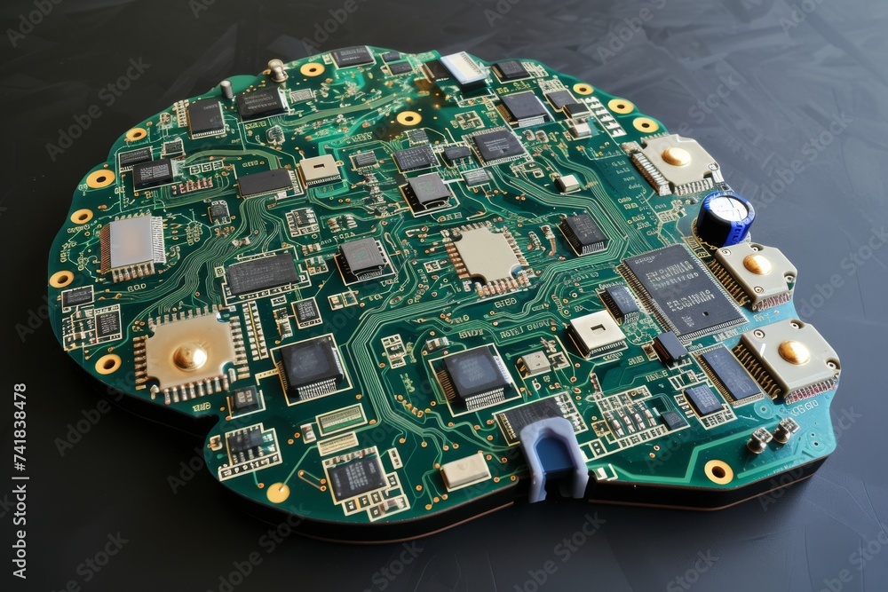 AI Brain Chip biosensors. Artificial Intelligence brain visualization ... AI Brain Chip biosensors. Artificial Intelligence brain visualization ...