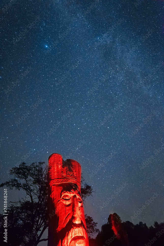 Experience the mystical beauty of these carved pagan deities ...