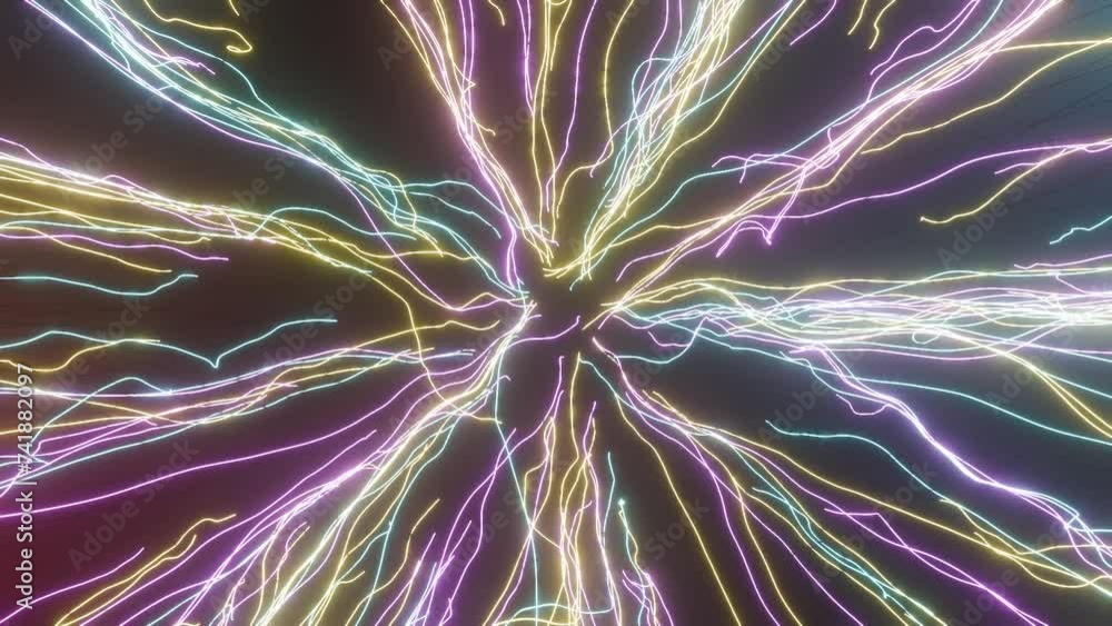 Sculptural Abstraction: Geometric patterns dissolve into organic flow ...