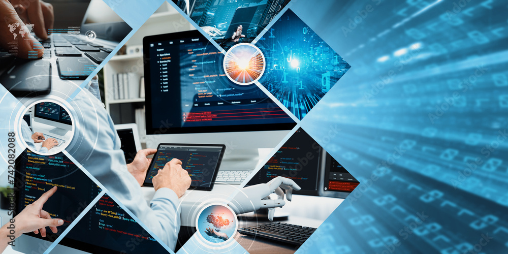 Computer Programming Coding And Ai Artificial Intelligence Software