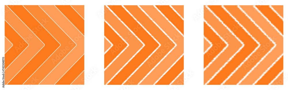 minimal salmon fillet texture seamless pattern, stripes salmon, zigzag ...