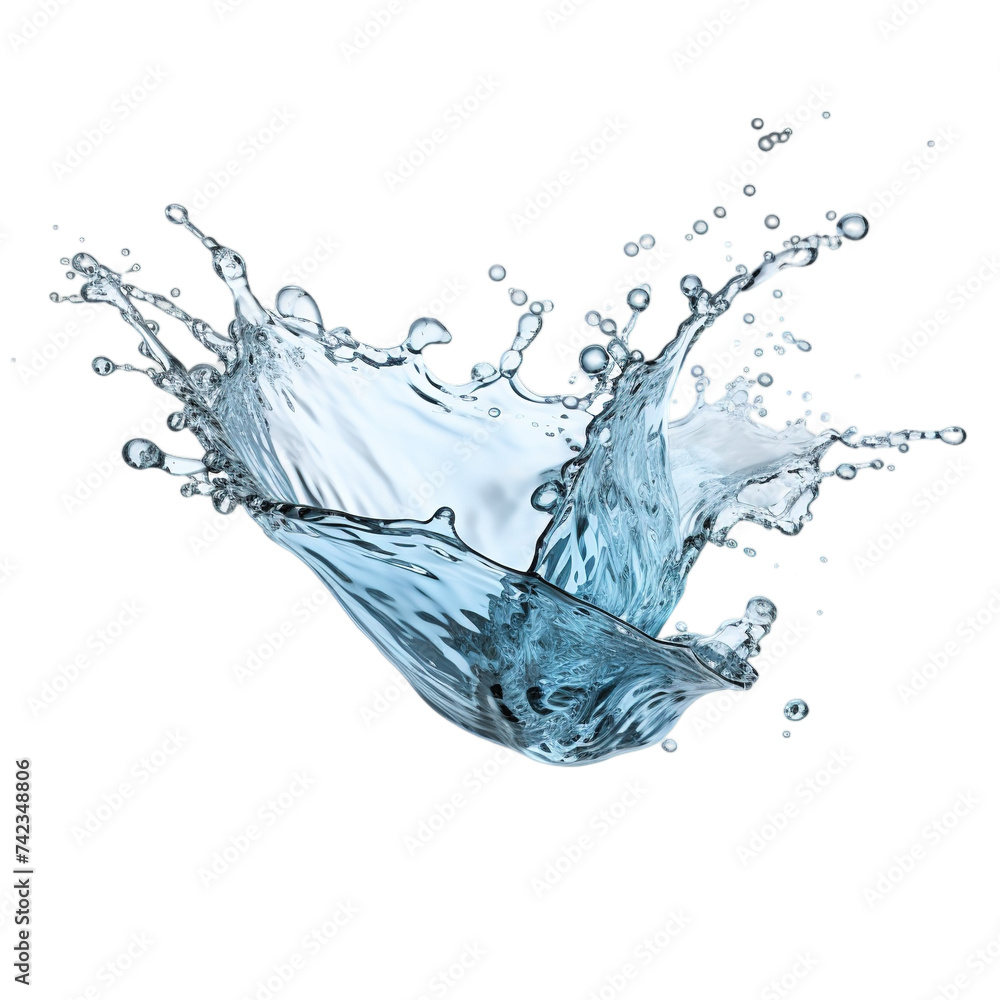 Transparent png water splash and wave on light background Stock ...
