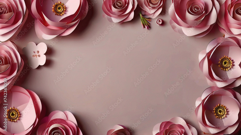 Pink flower background HD 8K wallpaper Stock Photographic Image Stock ...