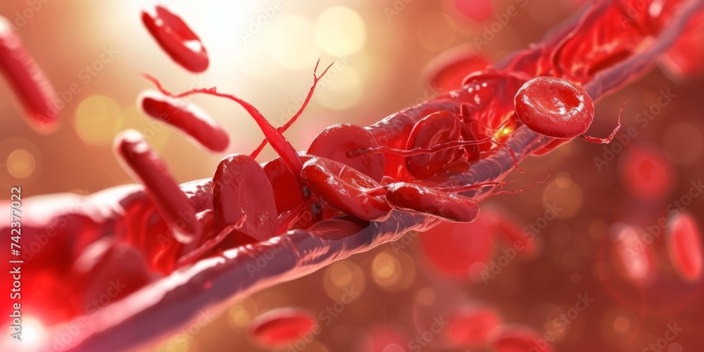 Arterial thrombosis, A blood clot that develops in an artery. It's ...