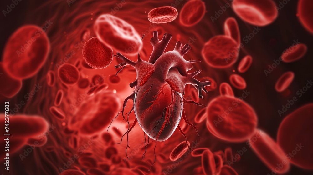 Cardiovascular system. consists of the heart, arteries, veins, and ...