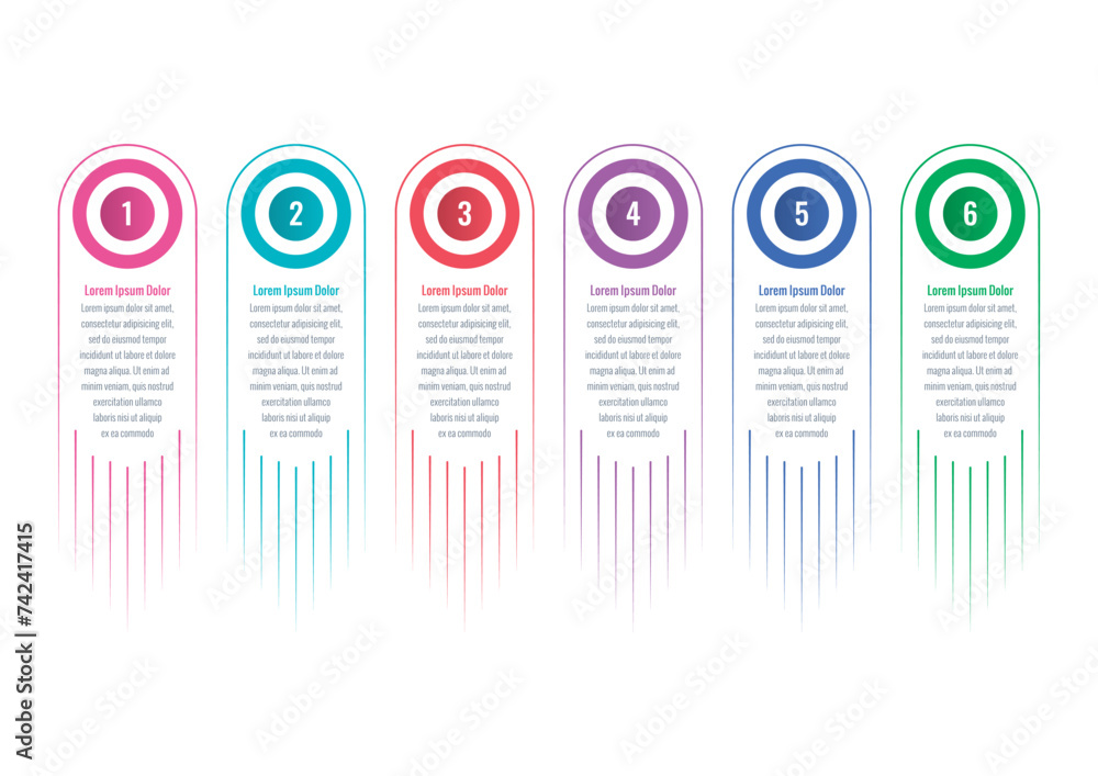infographic template for business, industry, technology, science ...