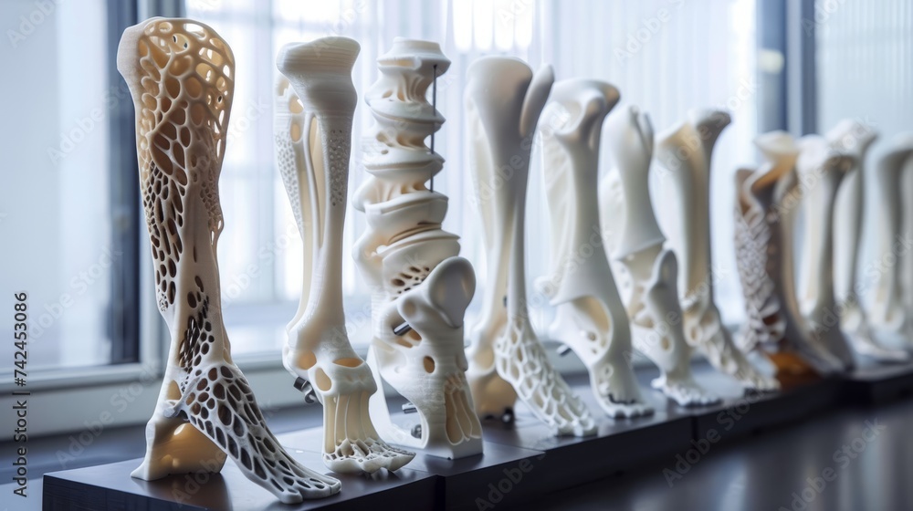 3D-Printed Prosthetics: Customizable prosthetic limbs produced using 3D ...