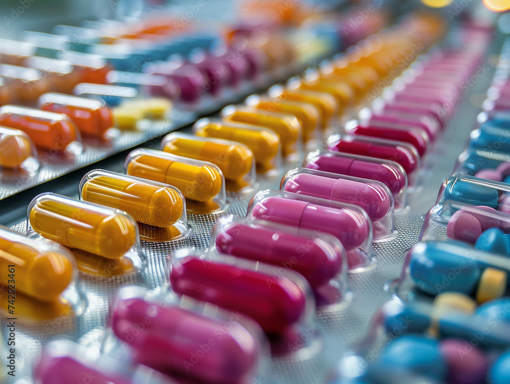 Pharmaceutical lab testing new drugs innovation in medication Stock ...