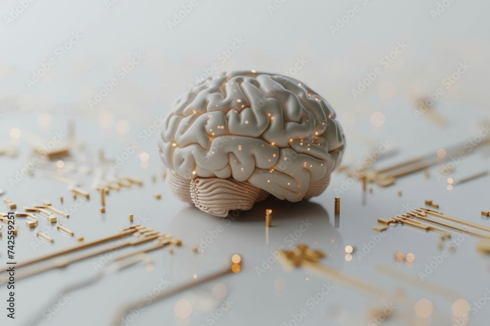 AI Brain Chip registration. Artificial Intelligence optimization mind ...