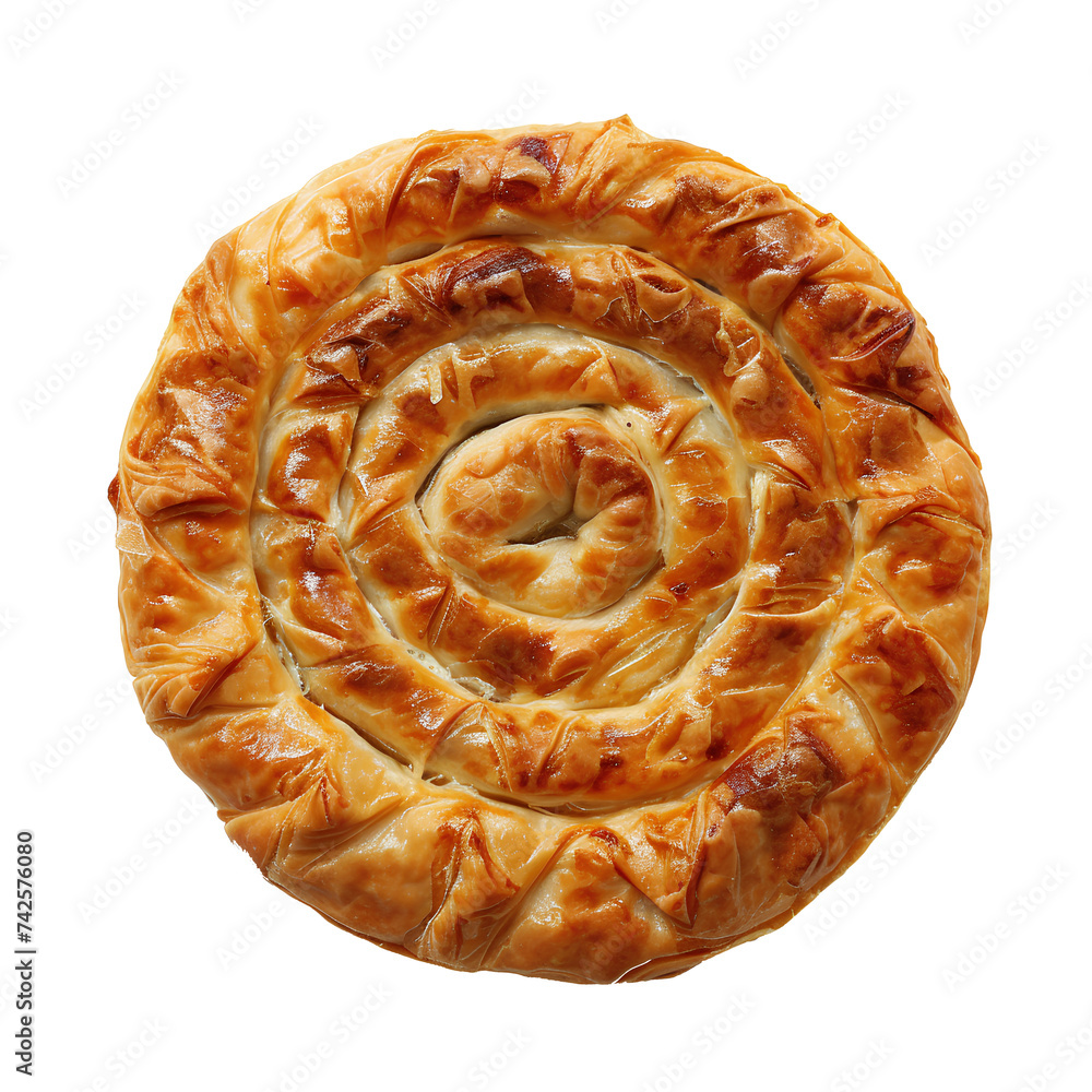 Burek isolated, transparent background white background no background ...