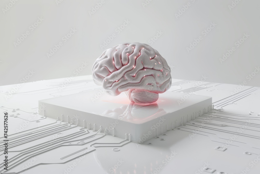 AI Brain Chip data. Artificial Intelligence overclocking human ...