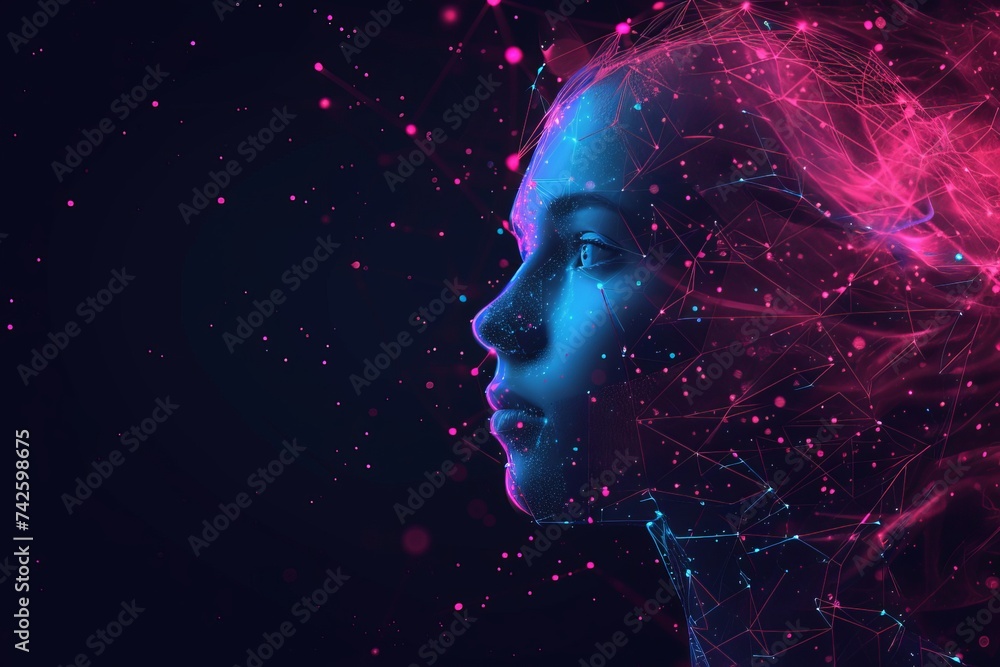 AI Brain Chip sensors. Artificial Intelligence monte mind neurosynaptic ...