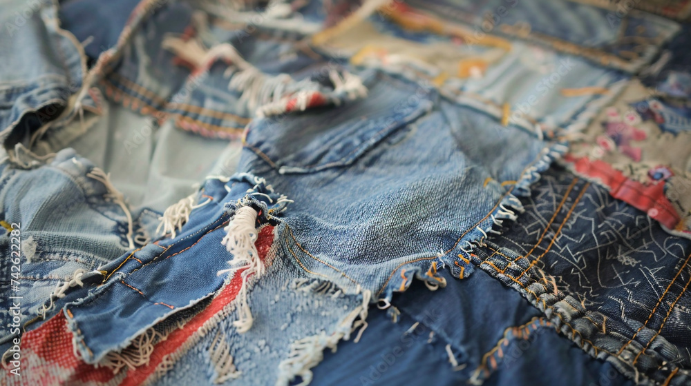 Recycling Old Jeans, Denim Upcycling Ideas, Repurposing Reusing Old ...