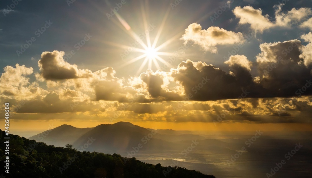 sky cloud sun light overlays digital background natural sky skies sun ...