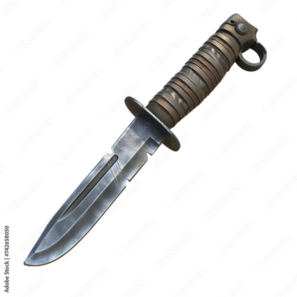 combat knife, png file of isolated object on transparent background ...